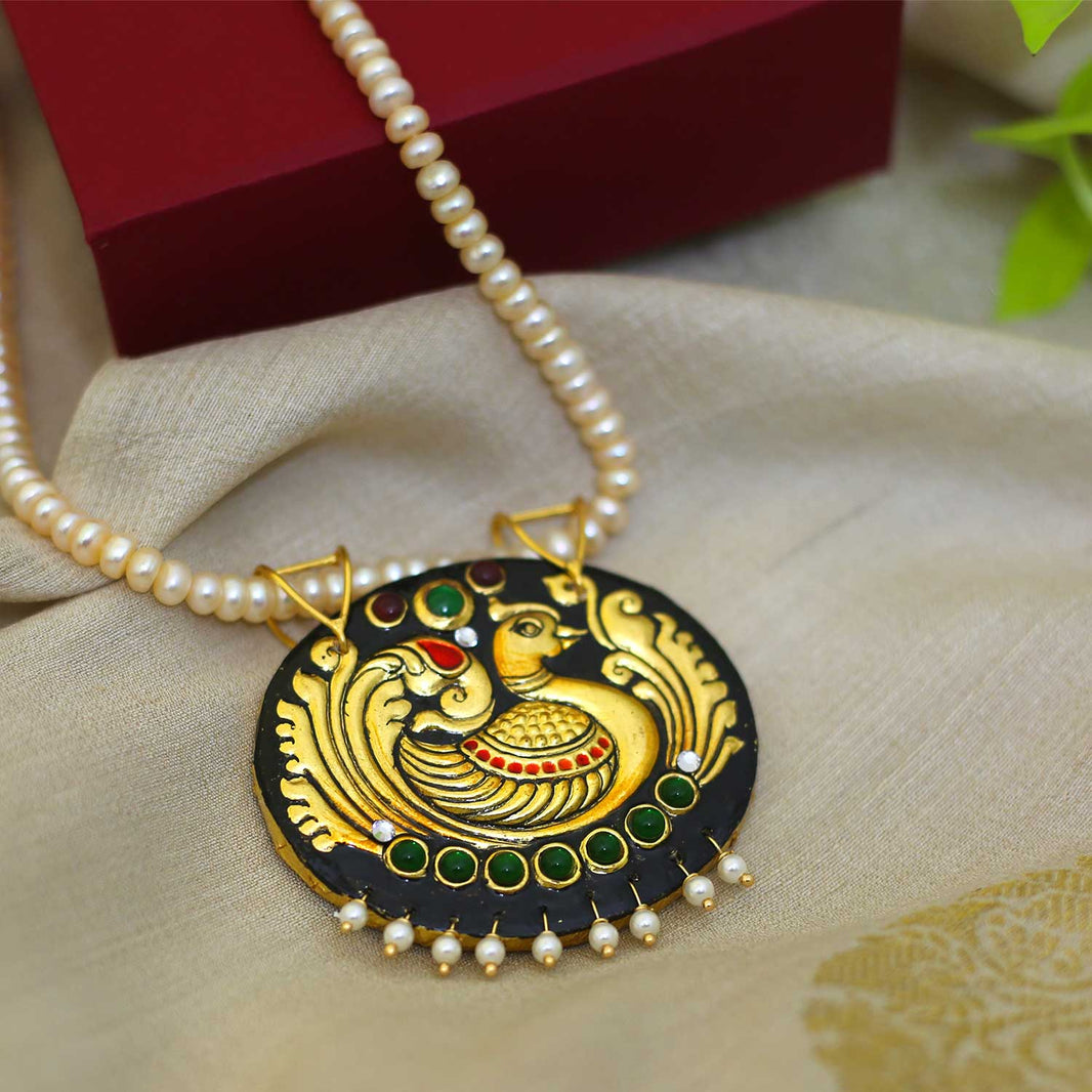 Tanjore Painting Jewellery & Pendants - Tanjore Collective